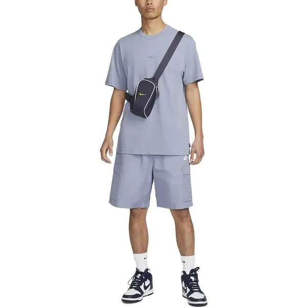 Nike Premium Essentials T-shirt 'grey Blue - Grey/blue