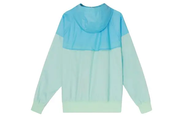 Nike Windrunner Full-zip Drawstring Hoodie 'blue