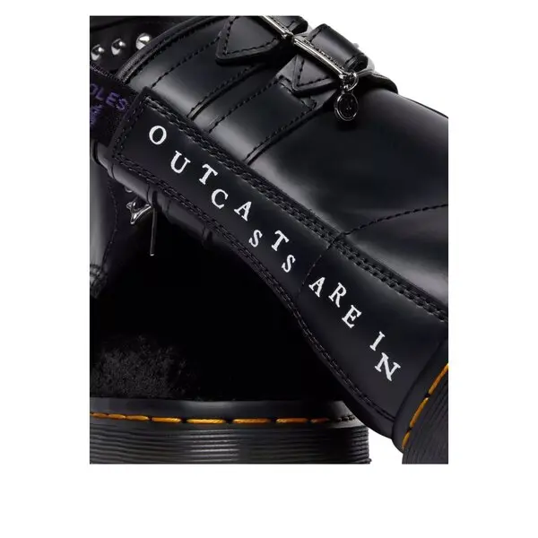 Dr. Martens X Wednesday 1460 Velvet Combat Boots