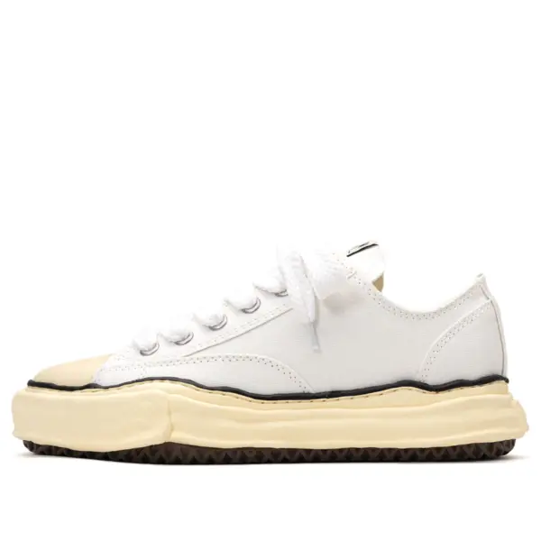 Mihara Yasuhiro Peterson Vl Og Sole Canvas Low-top Sneakers - White