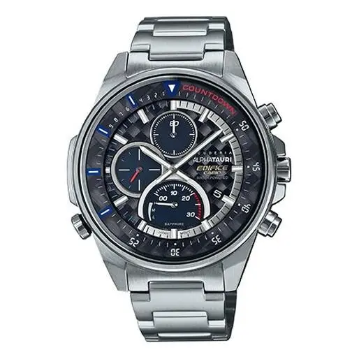 Casio Edifice Limited Edition Solar Powered Analog Watch - Black