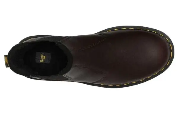 Dr. Martens 2976 Warmwair Leather Chelsea Boots - Dark Brown