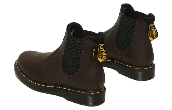 Dr. Martens 2976 Warmwair Leather Chelsea Boots - Dark Brown
