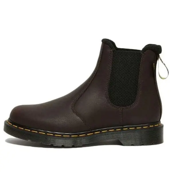 Dr. Martens 2976 Warmwair Leather Chelsea Boots - Dark Brown