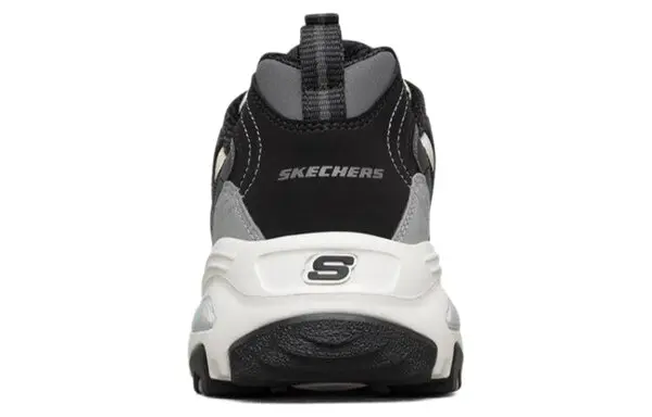 Sketchers D'lites 1.0 Athletic Sneakers - Black/white/grey
