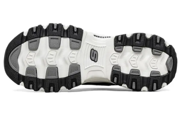 Sketchers D'lites 1.0 Athletic Sneakers - Black/white/grey