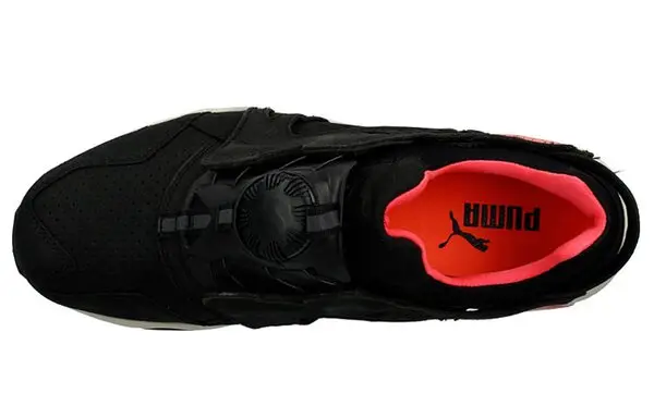 PUMA Disc Blaze Crackle Sneakers - Black/pink