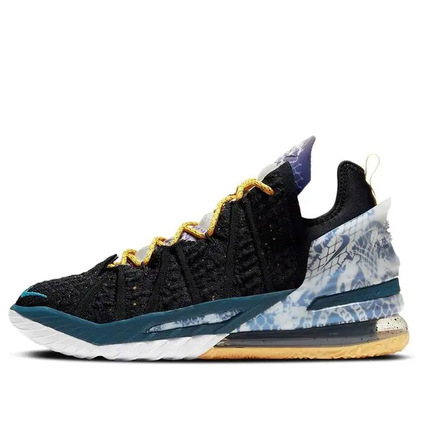 Nike Lebron 18 'reflections' High Top Sneakers - Black