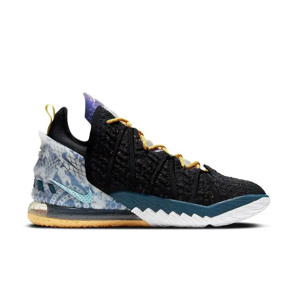 Nike Lebron 18 'reflections' High Top Sneakers - Black