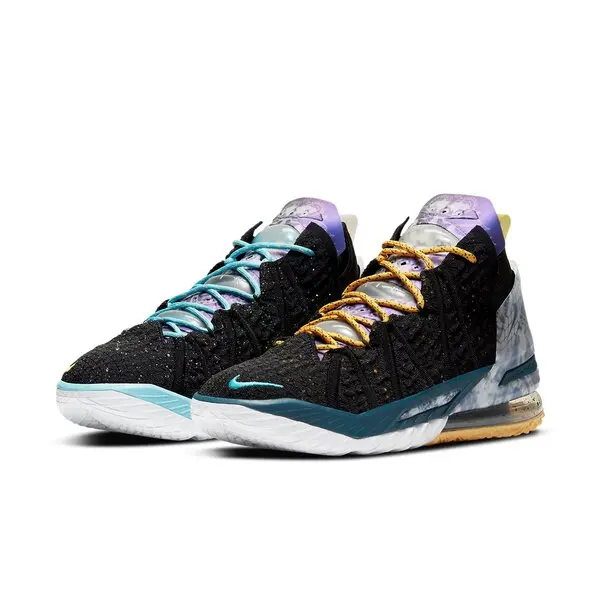 Nike Lebron 18 'reflections' High Top Sneakers - Black