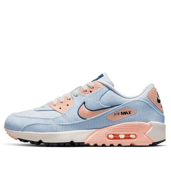 Nike Max 90 Golf Nrg Seersucker Sneakers - Blue/pink