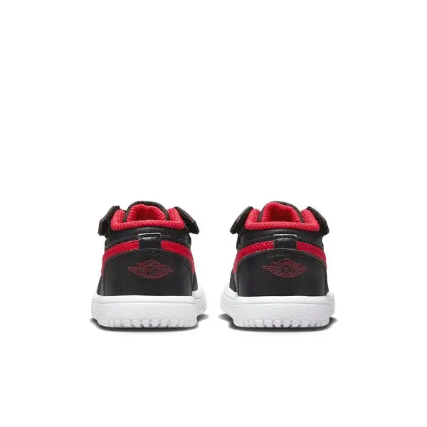 JORDAN 1 Low Sneakers - Black/red