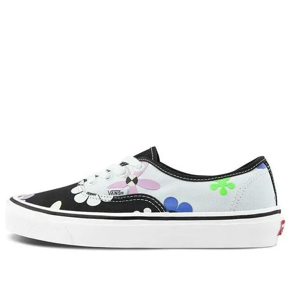 VANS Authentic 44 Dx Anaheim Factory Psychedelic Floral Sneakers - Black/white