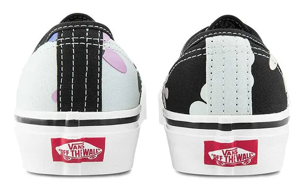 VANS Authentic 44 Dx Anaheim Factory Psychedelic Floral Sneakers - Black/white