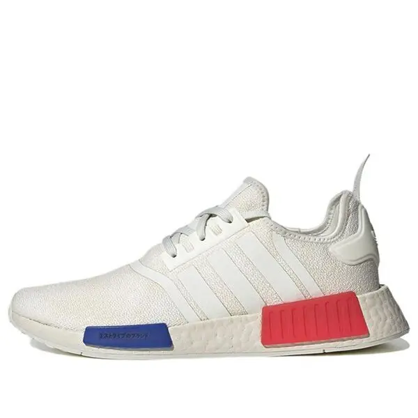 Adidas Nmd_r1 "white Og" Sneakers - White/red/blue