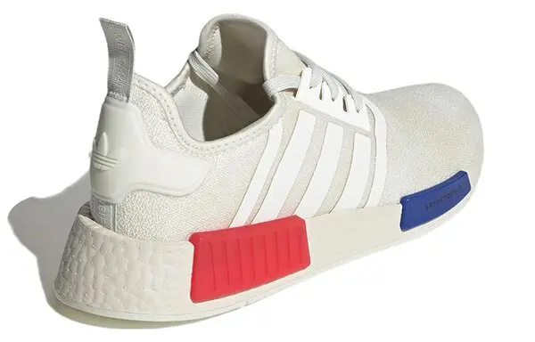 Adidas Nmd_r1 "white Og" Sneakers - White/red/blue