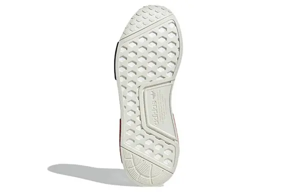 Adidas Nmd_r1 "white Og" Sneakers - White/red/blue