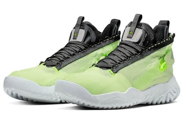 JORDAN Proto React High Top Sneakers - Yellow