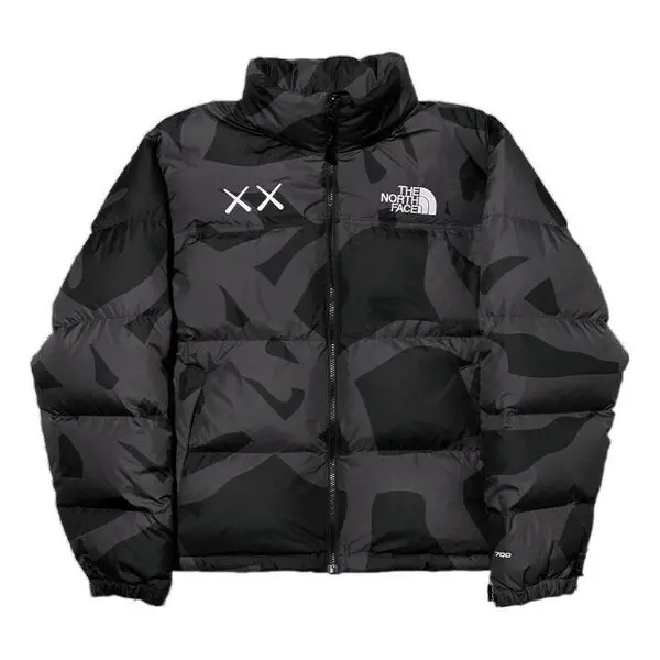 The North Face X Kaws Fw22 1996 Nuptse Jacket - Black
