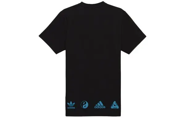 PALACE X Adidas Originals Wellness Graphic Short Sleeve T-shirt - Black