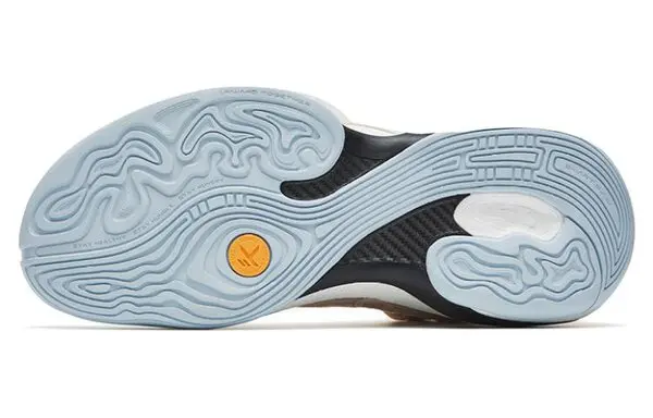ANTA Klay Thompson "rocco" Basketball Shoes - Light Brown/white/blue