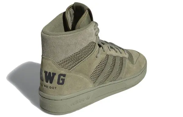 Adidas X Fat Tiger Workshop Rivalry Hi "we All We Got" Sneakers