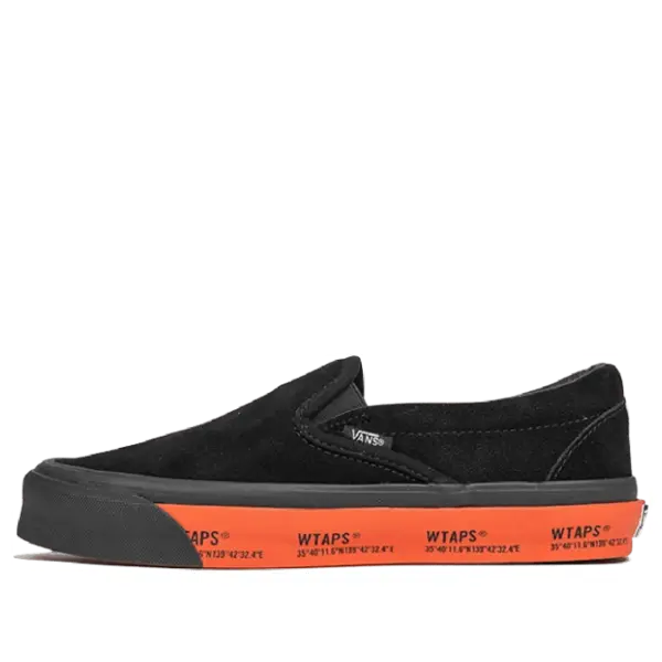 VANS Wtaps X Classic Slip-on Lx Sneakers - Black