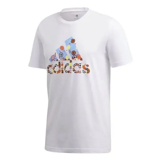 Adidas Pattern Logo Short Sleeve