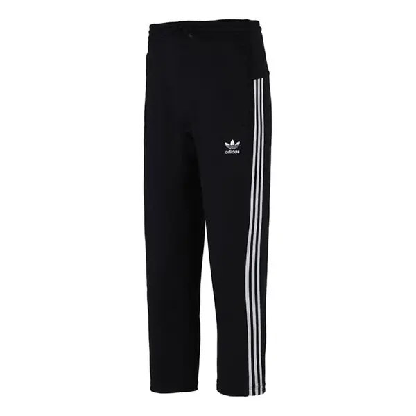 Adidas Originals Athleisure Casual Sports Loose Running Long Pants/trousers Black - Default Color