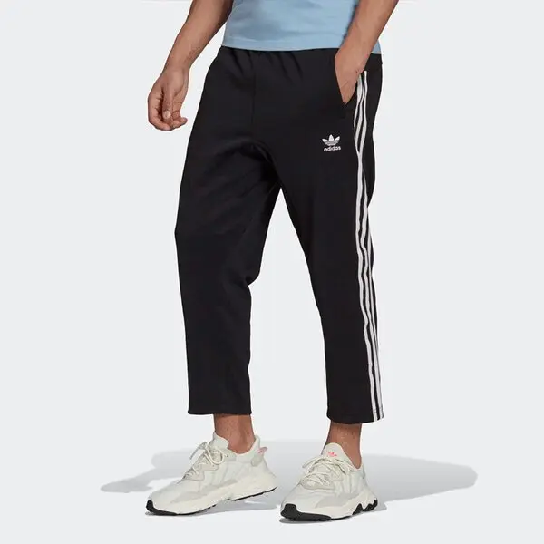 Adidas Originals Athleisure Casual Sports Loose Running Long Pants/trousers Black - Default Color