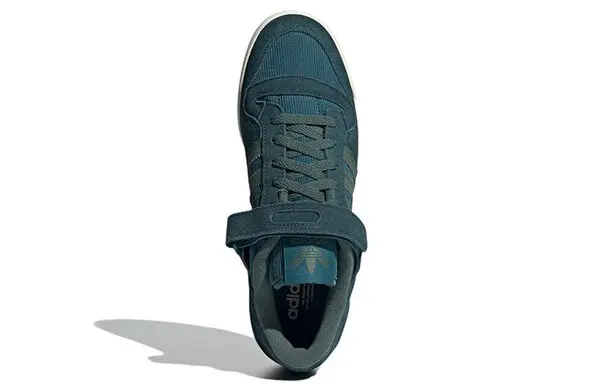 Adidas Originals Forum 84 Low Corduroy Sneakers - Blue/green