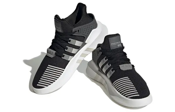 Adidas Originals Eqt Bask Adv Shoes - Black/white/grey