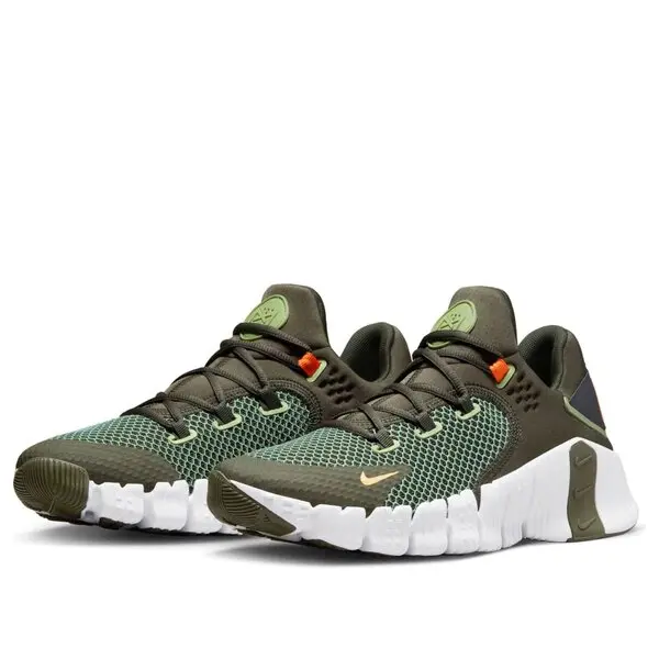 Nike Free Metcon 4 Training Sneakers - Green/white