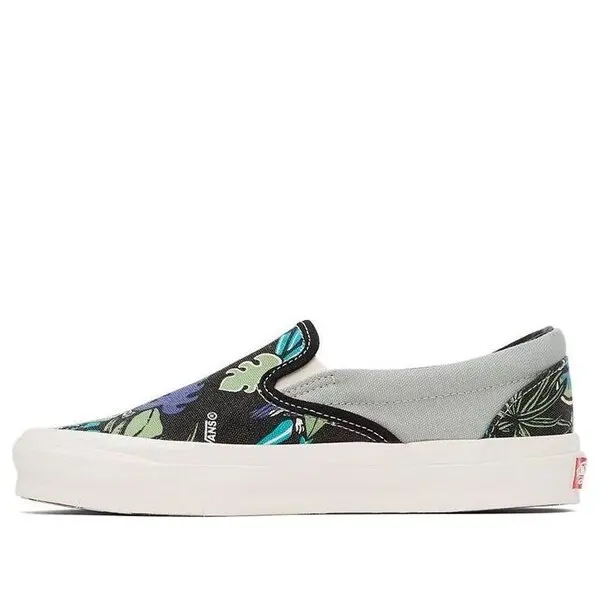 VANS Og Classic Slip-on Lx 'parrot Hawaiian - Black