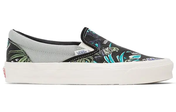 VANS Og Classic Slip-on Lx 'parrot Hawaiian - Black