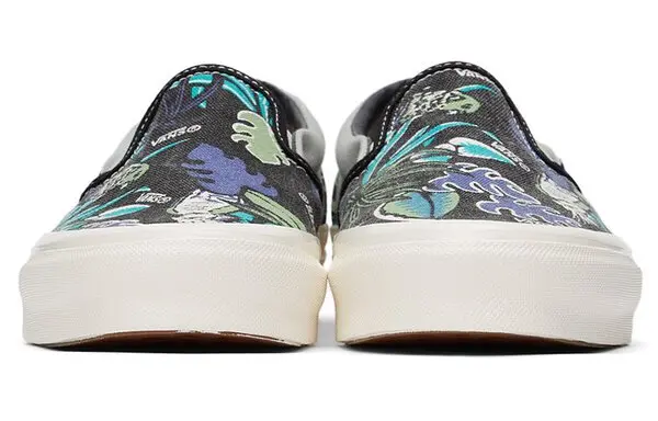 VANS Og Classic Slip-on Lx 'parrot Hawaiian - Black