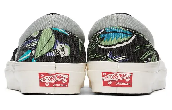 VANS Og Classic Slip-on Lx 'parrot Hawaiian - Black