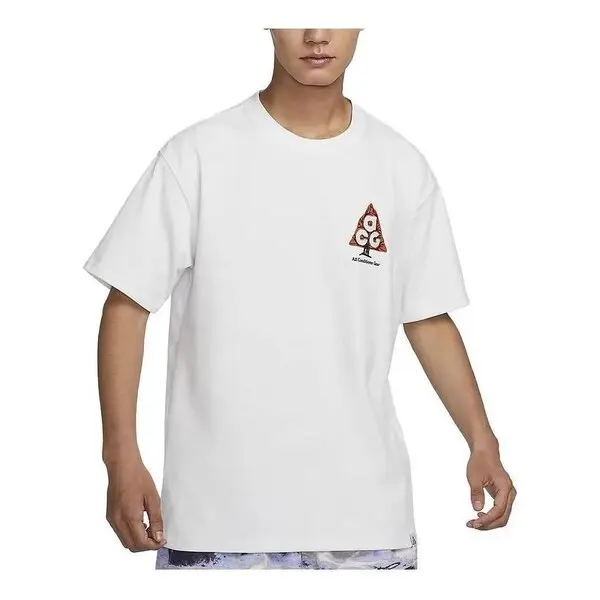 Nike X Wildwood Logo Short Sleeve T-shirt 'white