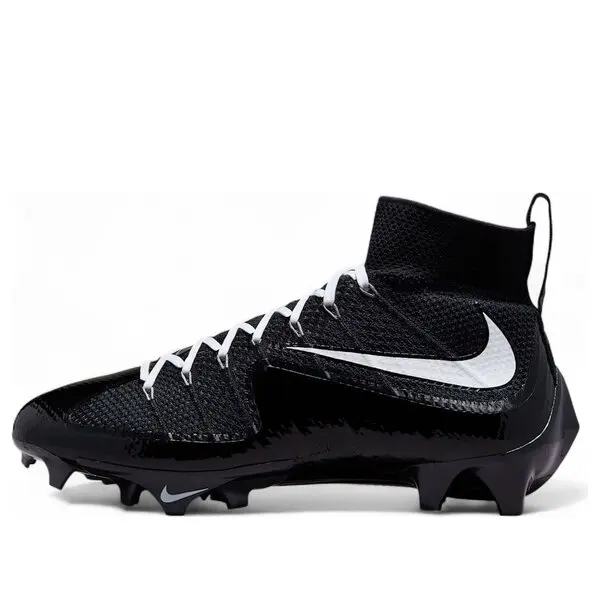 Nike Vapor Edge 360 Untouchable Mid Football Cleats - Black/white/black