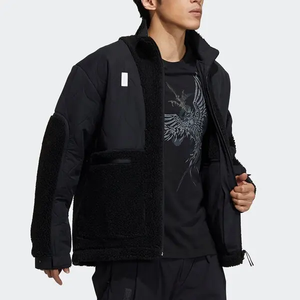 Adidas Splicing Fleece Jacket