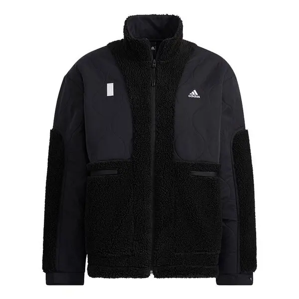 Adidas Splicing Fleece Jacket - Default Color