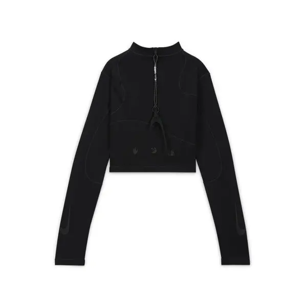 Nike X Off-white Long-sleeve Cropped Top