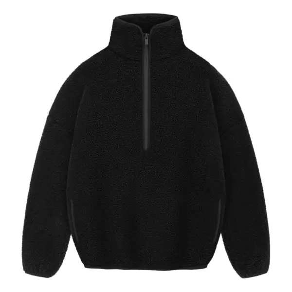 Adidas X Fear Of God Athletics Hike 1/2 Zip - Black