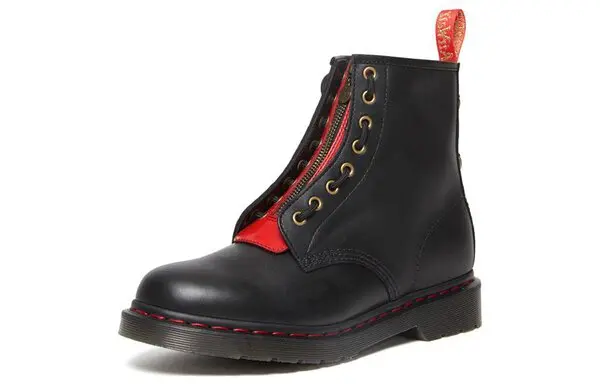 Dr. Martens 1460 Year Of The Rabbit Leather Lace Up Boots