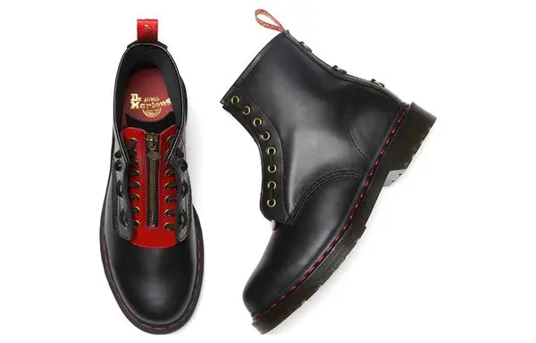 Dr. Martens 1460 Year Of The Rabbit Leather Lace Up Boots