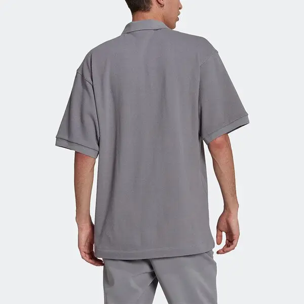 Adidas Originals X Blue Version Polo Shirt 'light Gray