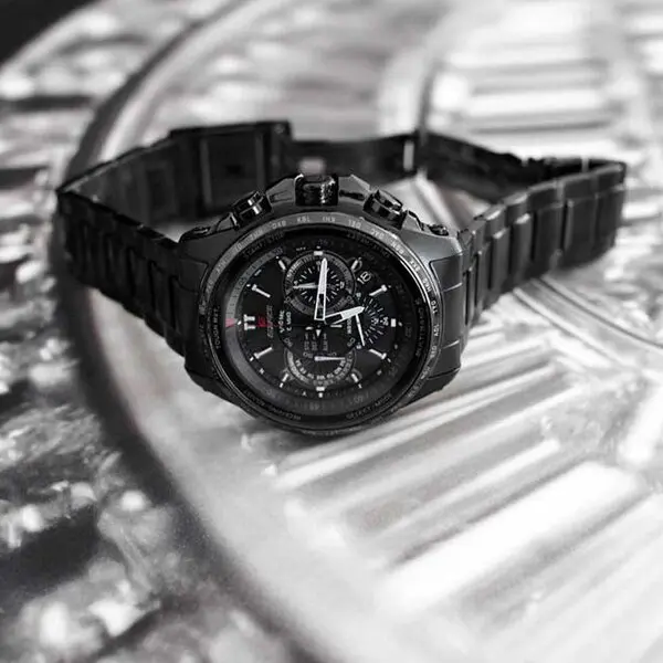 Casio Edifice Analog Watch With Stainless Steel Strap