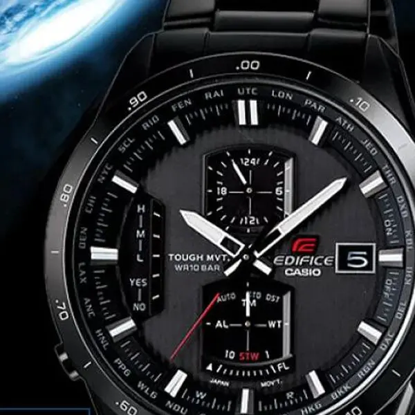 Casio Edifice Analog Watch With Stainless Steel Strap