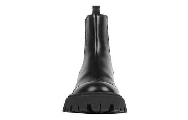 Balenciaga Tractor 20mm Boots - Black
