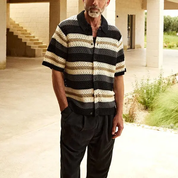 Kith Thompson Crochet Buttondown
